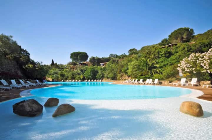 Sardinia Paradise•salt Pool, Tennis & Crystal Sea! - Palau