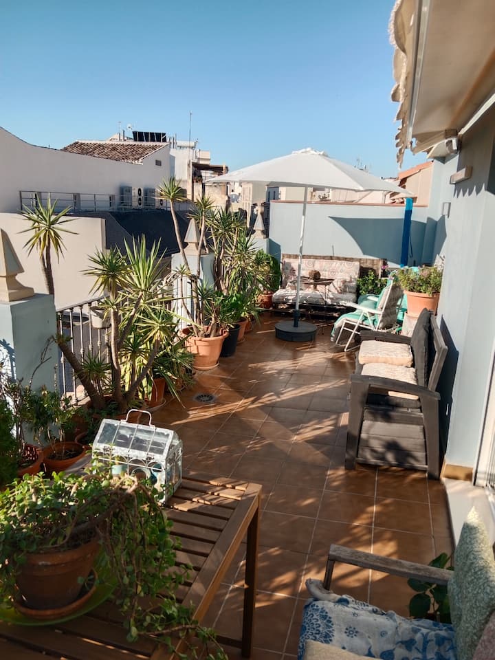 ÁTico Dúplex Con Gran Terraza En Centro Histórico - Malaga, Espagne