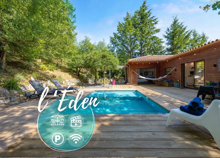 L'éden | Maison Dans Les Arbres & Piscine - Castres