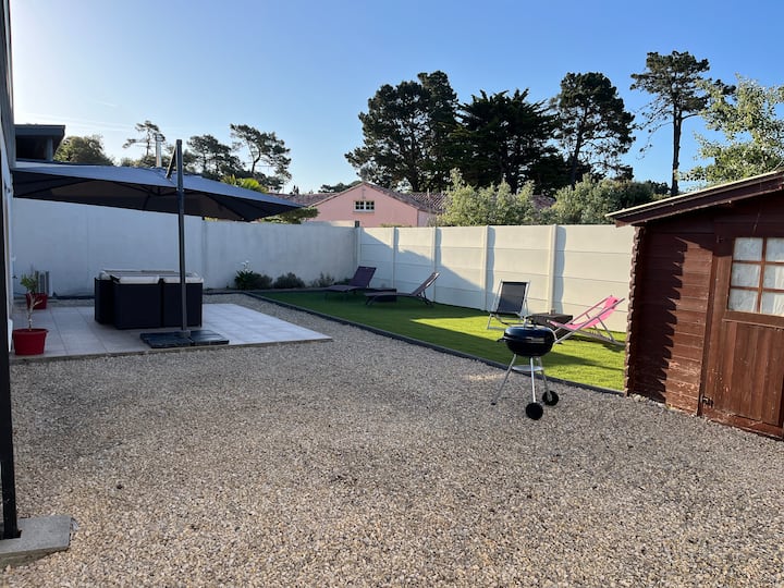 Loue Maison Dans Une Impasse Entre Mer Et Forêt. - Plage de Saint-Gilles-Croix-de-Vie