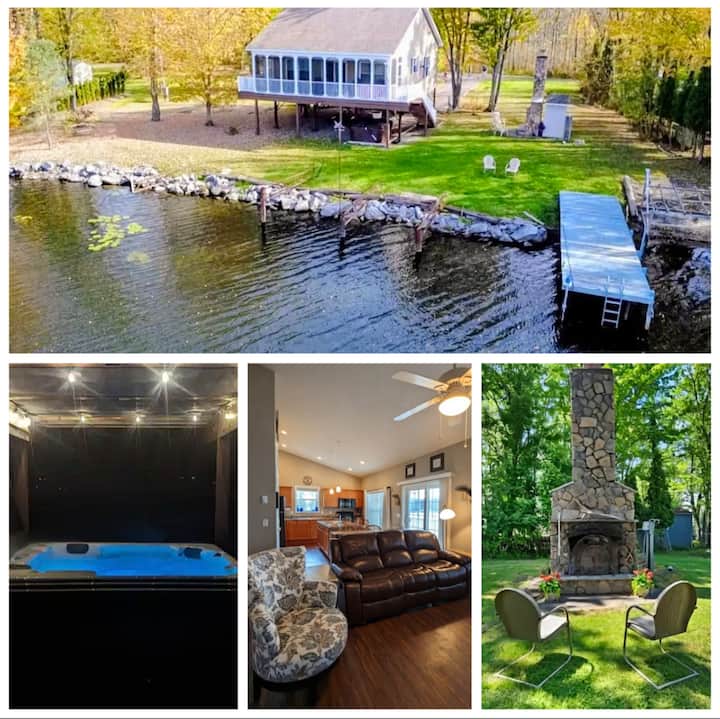 Oneida River Retreat With Hot Tub - 鳳凰城