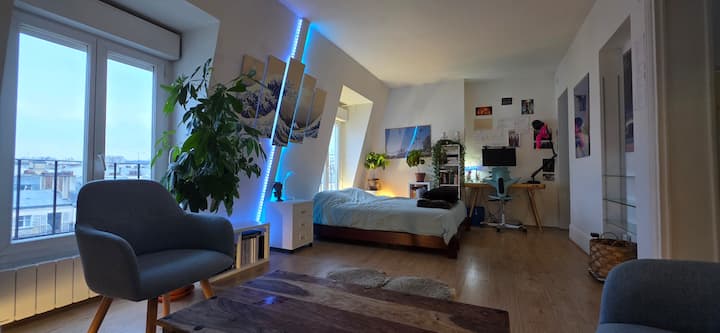 Charming 35m2 Studio à Nation - Porte de la Villette