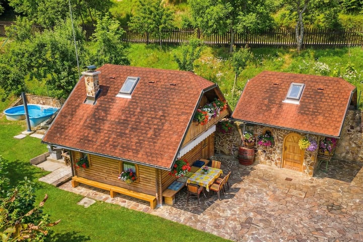 Rudnica Hill Lodge With Private Garden - Olimje