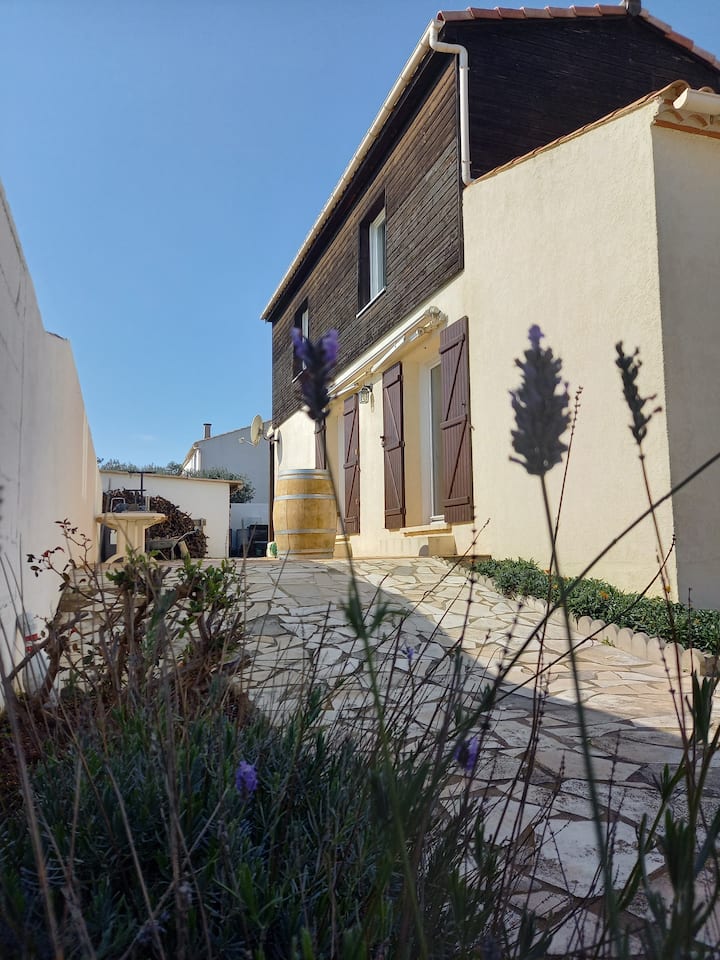 Villa De Plain-pied Proche De La Mer Et Rivière. - Valras-Plage