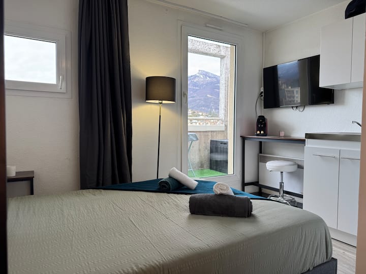 Studio Avec Vue Sur La Croix Du Nivolet - Chambéry - Chambéry