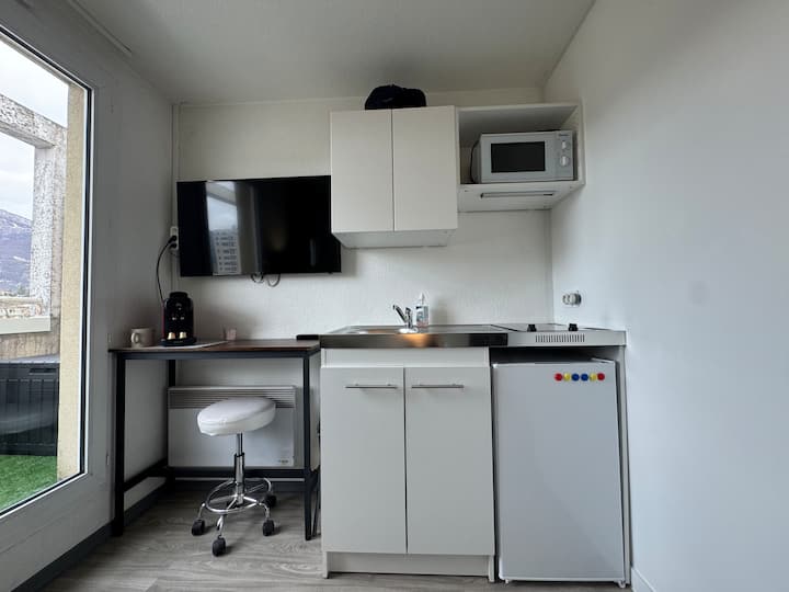 Studio Avec Vue Sur La Croix Du Nivolet - Chambéry - Chambéry