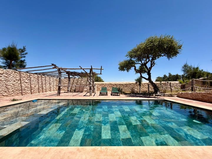 Villa Atypique éColo -Superbe Vue Sur La Vallée - Morocco