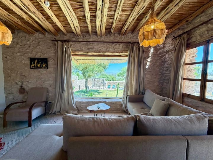 Villa Atypique éColo -Superbe Vue Sur La Vallée - Maroc