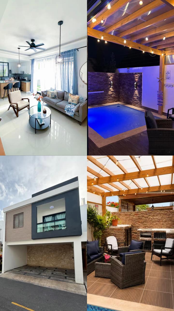 3bedroom Villa Punta Cana / Private Pool/ Downtown - Punta Cana