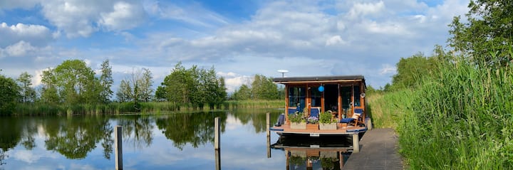 Amsterdam-lake Houseboat - Hollande-Septentrionale