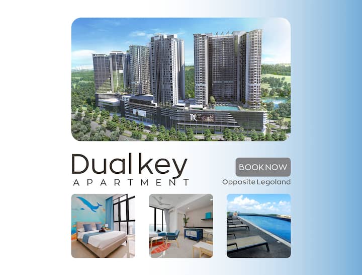 Roomy 4-bed Retreat 10pax – Steps To Legoland - Iskandar Puteri