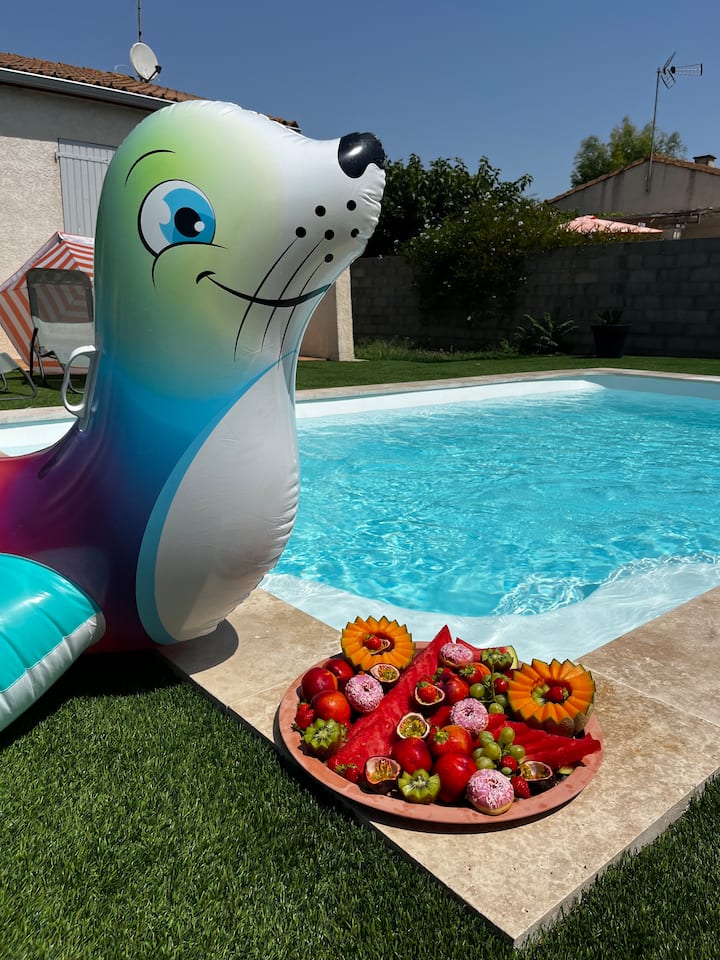 Paisible Maison 3 Chambres 5 Min De Nîmes. - Nîmes