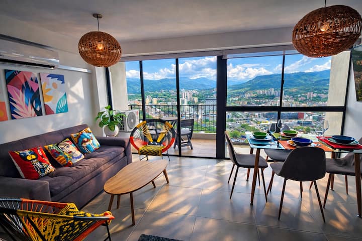 Cosy Mountain View 3br Apartment, Prime Location! - Bucaramanga