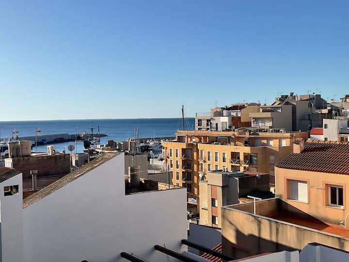 Cozy Duplex With Sea View - L'Ametlla de Mar