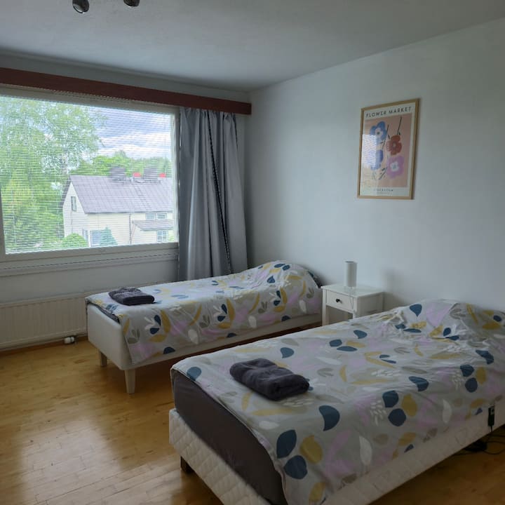 Bright Apartment Near Nature & Town Center - Heinola