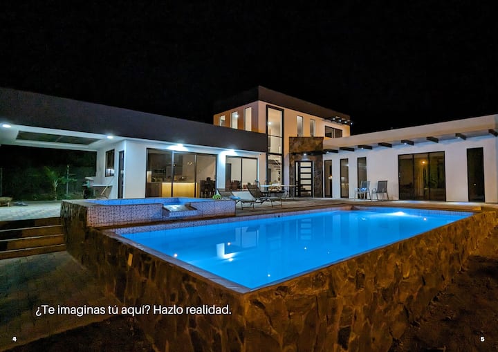 Villa Vacacional Moderna - Santa Isabel