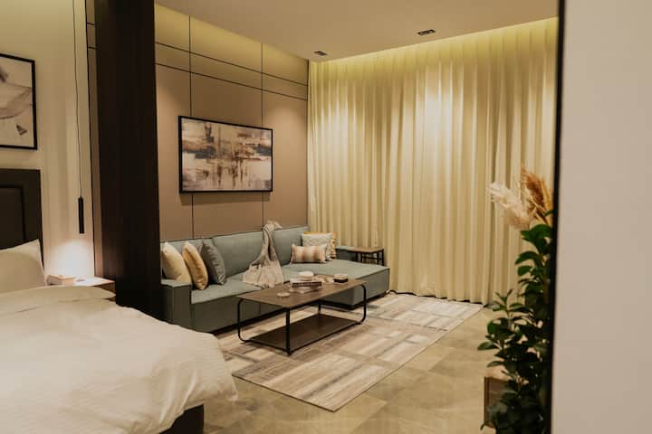 استديو دخول ذاتي في حي العقيق قريب من البوليفارد - Riyadh