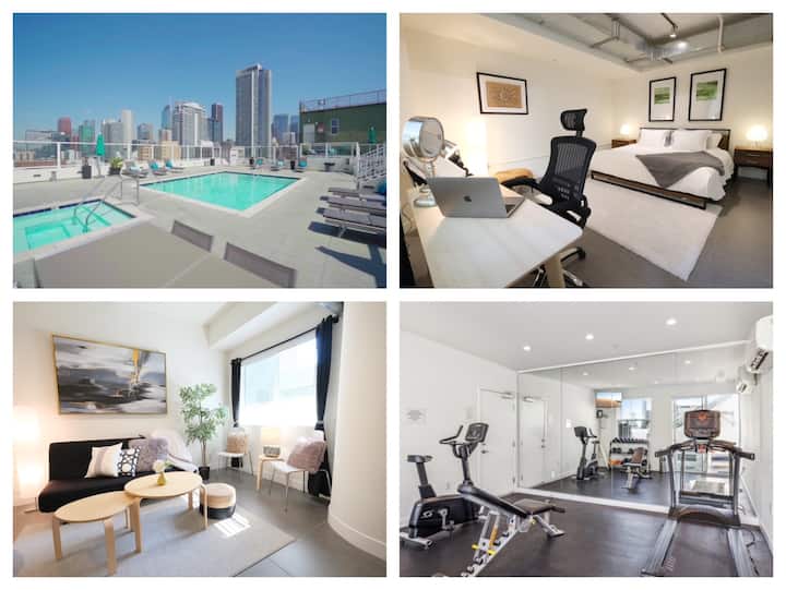 Cozy 2 Bedroom Retreat In Vibrant Dtla Awaits! - Los Angeles, CA