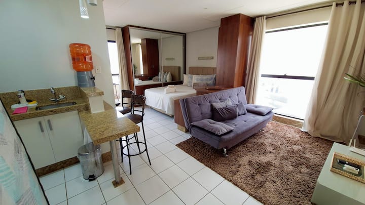 Flat-praça Do Sol-wifi 500mb-canais-filmes-séries - Goiânia