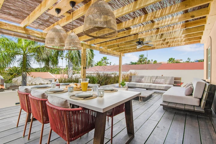 Mini Resort Met Zwembad Nabij Jan Thiel En Mambo 2 - Curaçao