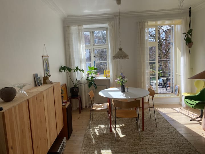 Bright 2-room Flat At Nørrebro - Copenhagen