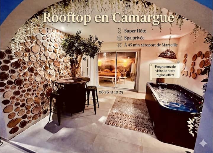 Le Rooftop Avec Jacuzzi, Visite Camargue - Camargue
