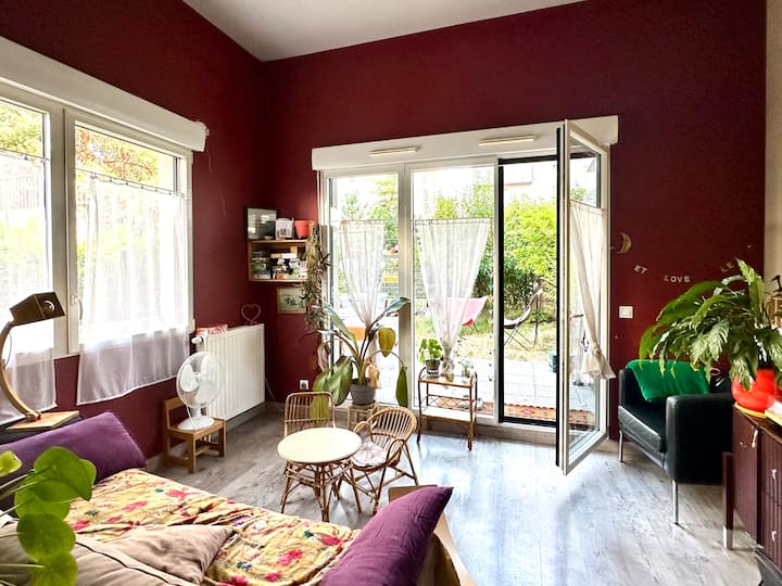Appartement Familial Avec Jardin Proche Paris - Porte de Vincennes