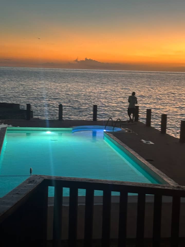 Private Eco Village Cliffside Escape 13 Bed - Negril