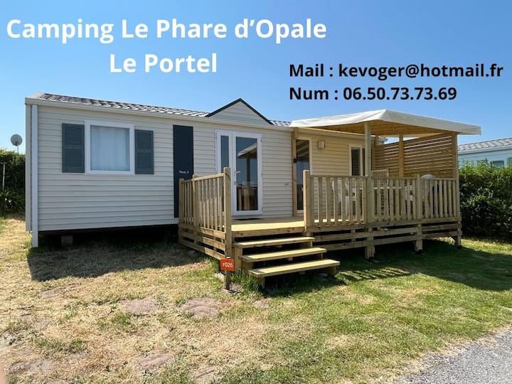 Mobil-home 6 Pers, Vue Sur Mer Phare D’opale F026. - Boulogne-sur-Mer