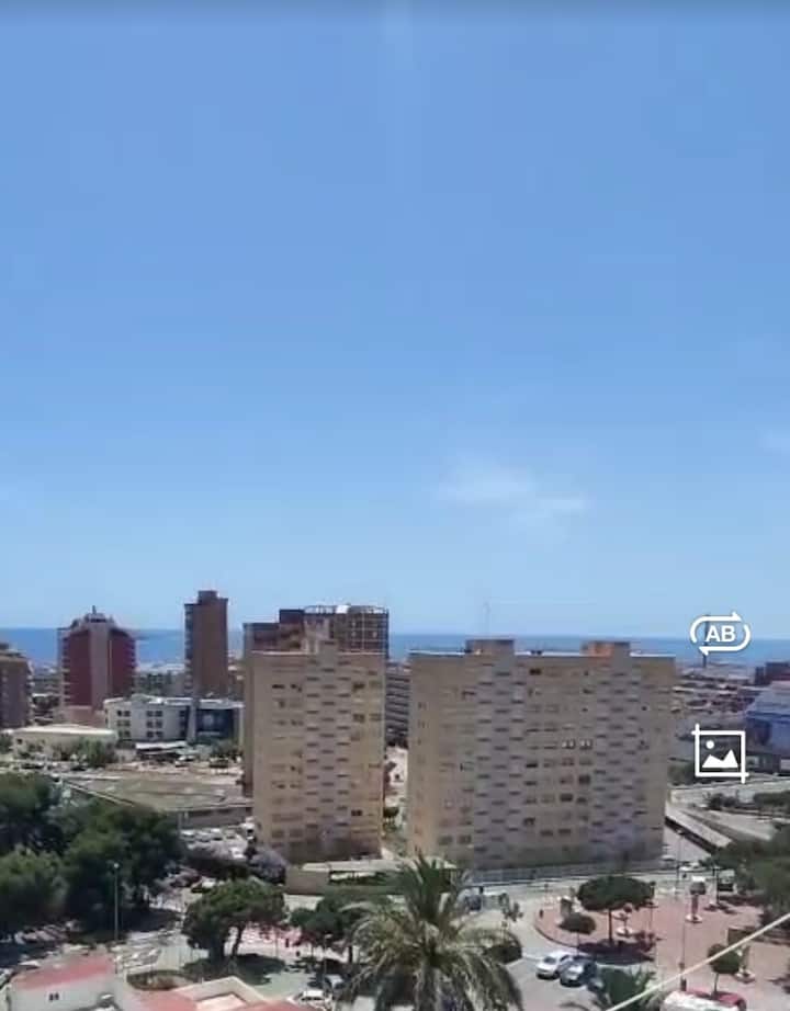 Apartamento Con Piscina Cerca De Playa Poniente - Benidorm