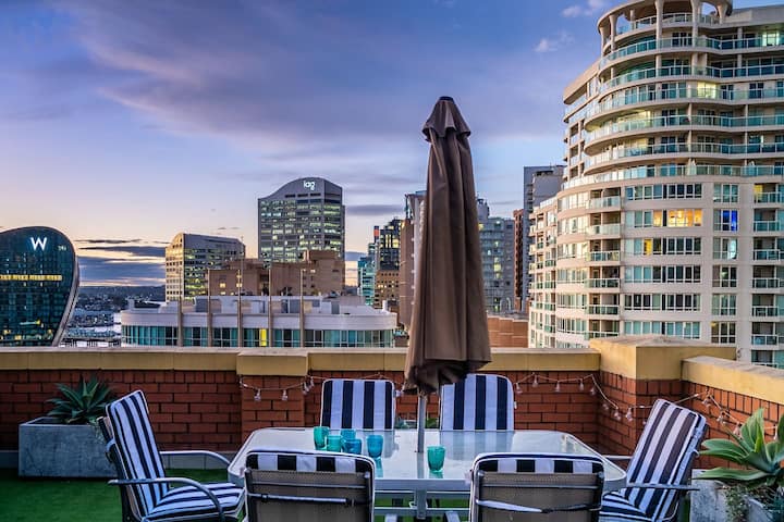 Urban Sky Terrace In The Vibrant Heart Of Sydney - Manly