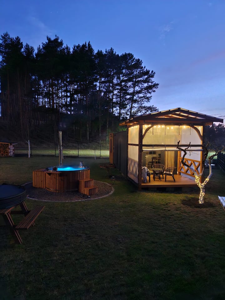 ŚWięty Spokój Bielinek Balia Jacuzzi Taras Cedynia - Lunow-Stolzenhagen