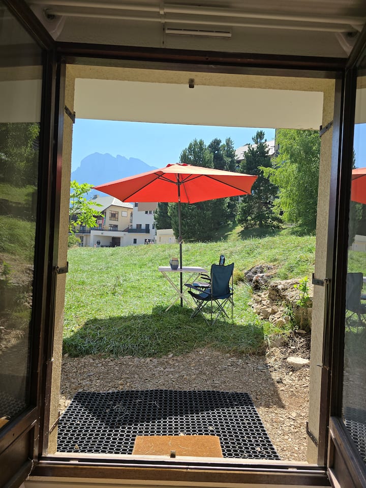 Studio Avec Piano En Jardin Face Au Grand Veymont - Gresse-en-Vercors