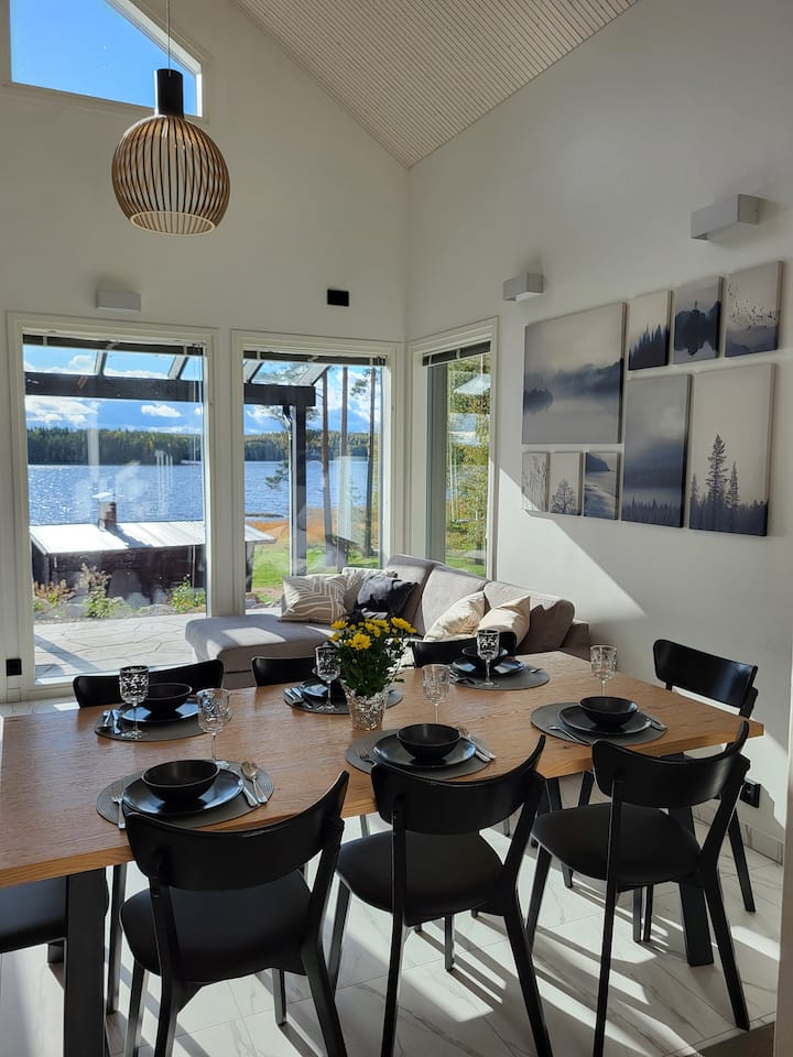 Villa Kyllikki - Upea Huvila Järven Rannalla - Lahti