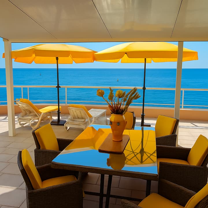 Villa Sur La Plage Sainte Maxime Golfe St Tropez - Sainte-Maxime