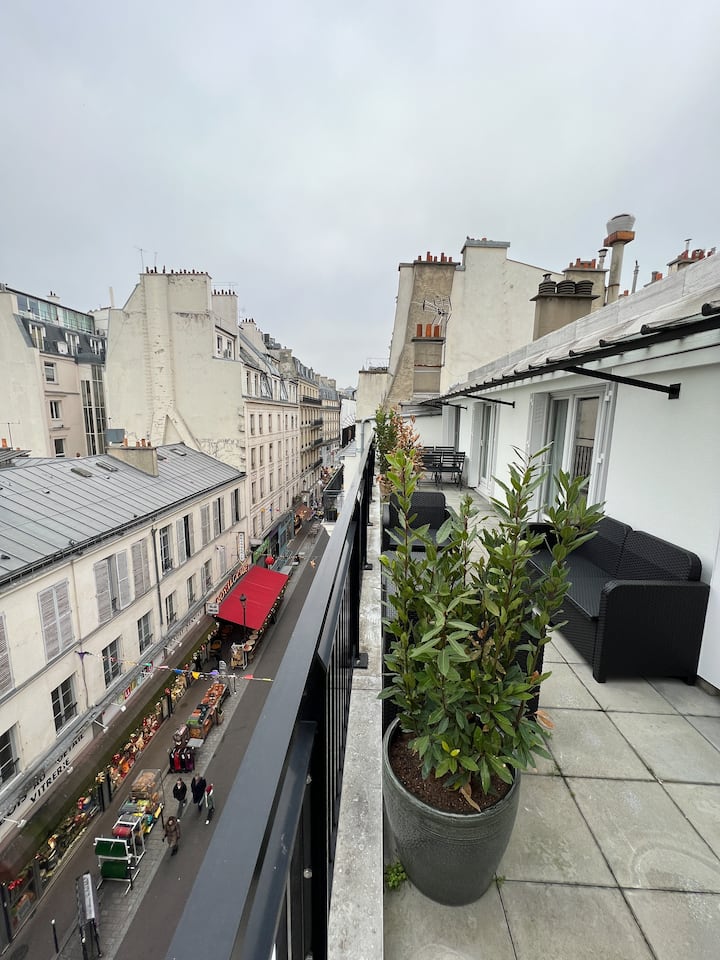 Charming Flat With A Terrace - Parigi