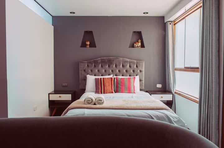 Loft Privado Moderno Con Wi-fi Y Smart Tv - Cusco