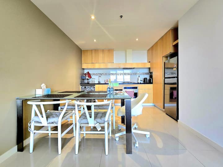 Free Carpark 2 Beds With View Gym Pool Melbcentral - Rod Laver Arena