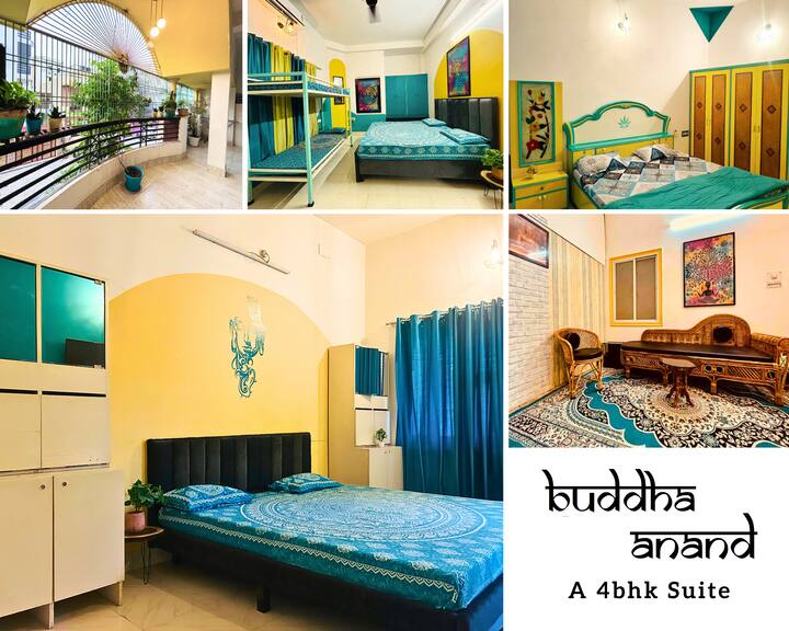 Egardenstay "Buddhaanand" 4bhk Suite With Balcony - Varanasi