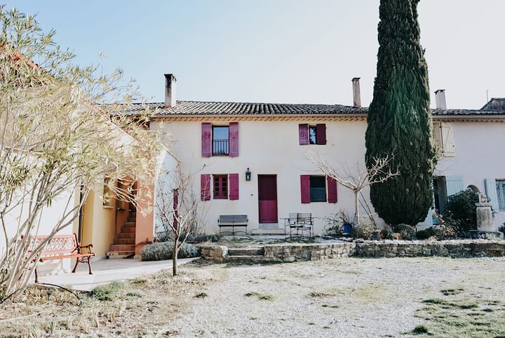 Gîte Avec Vue Magnifique Au Cœur D'un Vignoble Bio - Vaison-la-Romaine