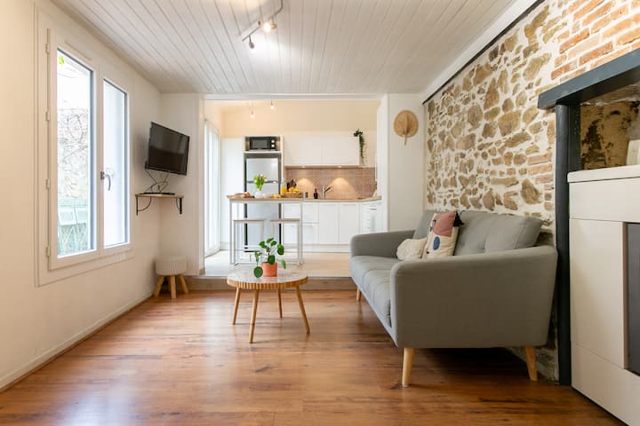 Anatole - Maison De Ville Avec Cour Privée - La Roche-sur-Yon