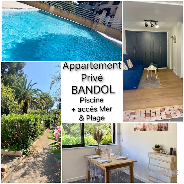 Appartement à Bandol Avec Piscine + Accès Mer - Bandol