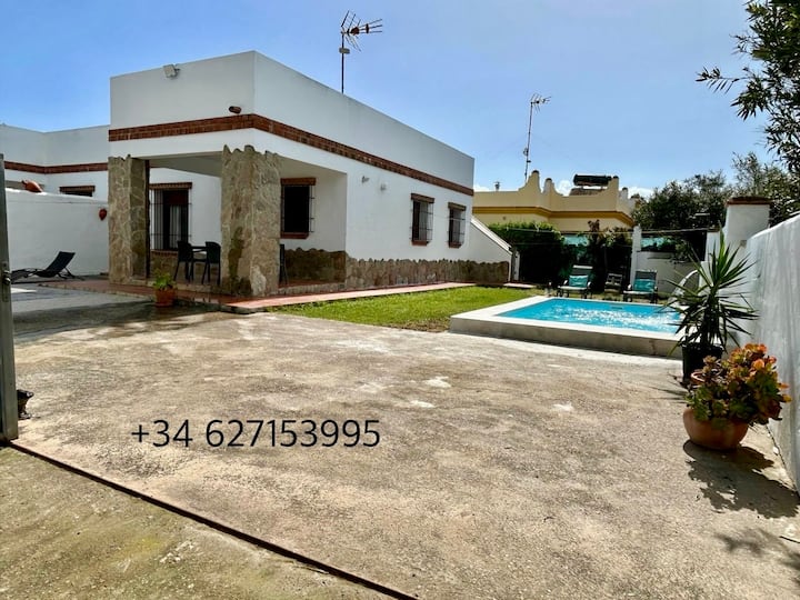 Casita Luna En Playa Del Palmar - Andalousie