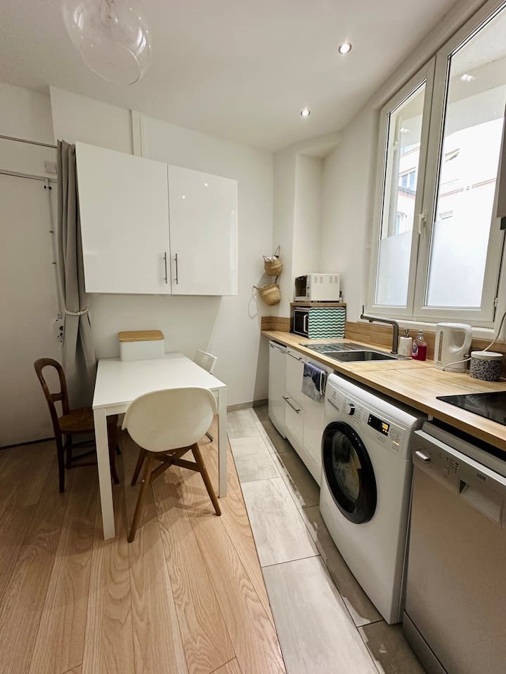 Charmant Appartement, Paisible, Quartier Nation - Paris