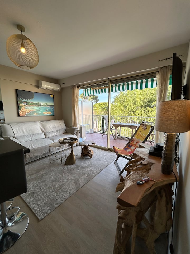 Côté Détente, Plage à 3 Minutes à Pied, Parking - Antibes