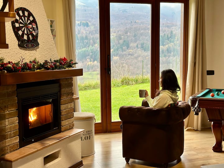 Luxury Escape Near Lake Como & Lugano Pool Cinema - Italy