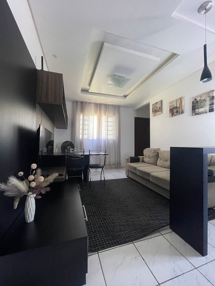 Apart. Térreo Aconchegante Com Ar-condicionado - Campo Grande