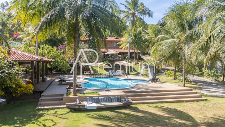 Casa De Alto Padrão 7 Suítes Pé Na Areia - Maragogi