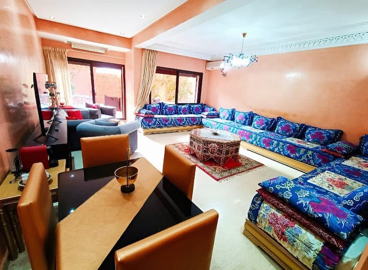 ÉVasion Luxe Avec Terrasse Tropicale à Majorelle - Marrakesh