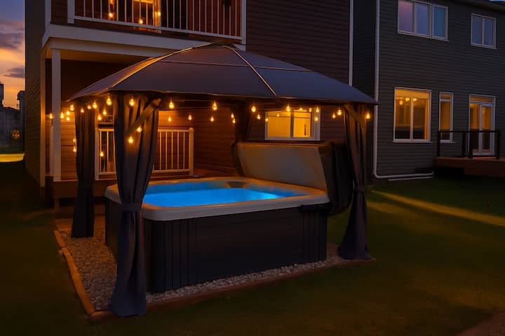 Urban Utopia*hot Tub*king Bed*bbq*sleeps 16*garage - Edmonton, Canadá